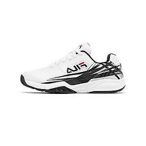 Fila Women Axilus 2 Energized Sneaker, White/Black/White, 8