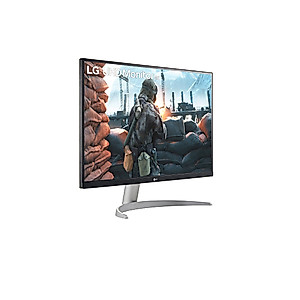 LG 27UP600-W 27" 4K UHD IPS Monitor, DCI-P3 95%, 5ms (GTG), HDMI, VESA DisplayHDR 400, AMD FreeSync, Black Stabilizer, OnScreen Control, Reader Mode, White