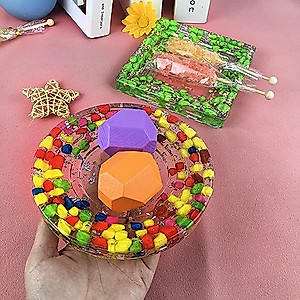 Decorative Tray Resin Mould,Jewelry Tray Silicone Mold for Epoxy Resin,Fruit Plate Tray Resin Casting Mold