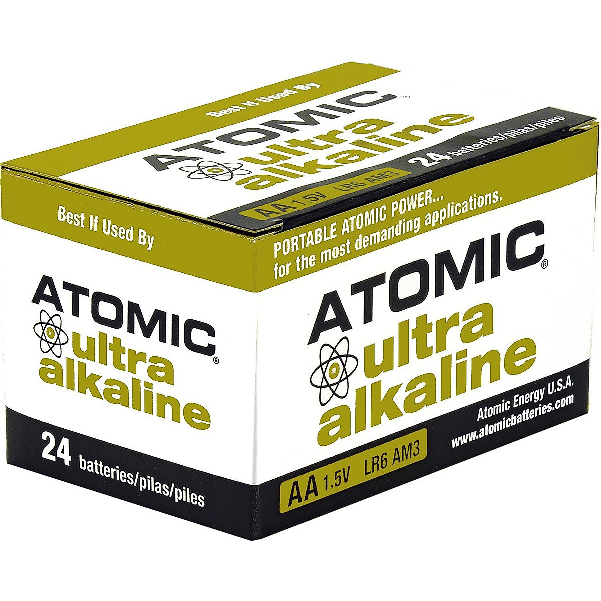 ATOMIC AA Battery 1.5V Ultra Alkaline LR6 AM3 (24 Batteries)