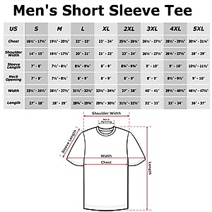 Disney Young Men's Stamp T-Shirt, Black, 5X-Large