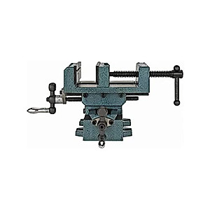 Wilton CS4, 4' Cross Slide Drill Press Vise, 4” Jaw Opening, 1-3/8” Jaw Depth (11694)
