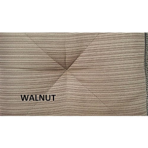 Elizabeth Outdoor Patio 3pc Chaise Lounges Set Dark Bronze Cast Aluminum (Walnut)