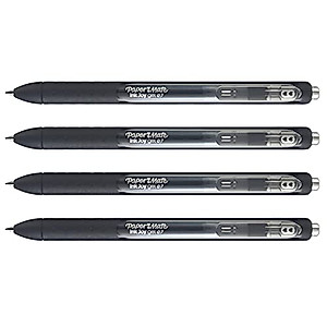 Paper Mate InkJoy Gel Pens, Medium Point, Black, 4 Count