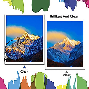 LC 402 XL Ink Cartridge Replacement for Brother LC402XL, 402 Inkjet Cartridge Used for MFC J5340DW J6740DW J6540DW J6940DW Printer 2*BK+1*C M Y