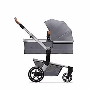 Joolz Hub+ - Carrycot - Accessory for Stroller - Ergonomic and Spacious - Comfortable Design - Optimal Protection - Extended Sunhood - from Birth to 6 Months - Gorgeous Grey