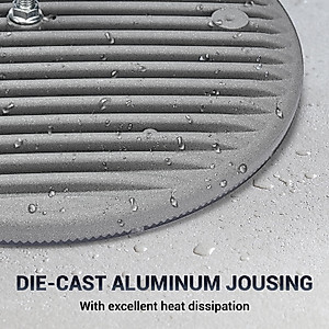 XYCN 10 Pack 150W UFO Led High Bay Light,120VAC,5000K Daylight Commercial Bay Lighting,IP66 Waterproof,21050LM,650W MH/HPS with Plug Area Lighting for Warehouse/Shop/Workshop/Garage/Barn/Gym/Factory