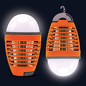 Himalayan Glow Camping Lantern, LED Bulb with 360° of Brightness, Rechargeable Hiking Gear, Hanging Night Light, (Pack of 1)