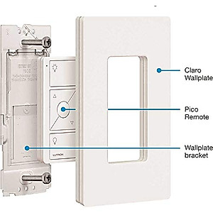 Lutron PICO-WBX-ADAPT Remote Control Wallplate Bracket for Pico Dimmer Switches