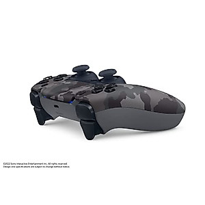 PlayStation Sony 5 DualSense Wireless Controller - Gray Camouflage (Renewed)