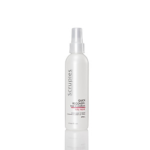 Scruples Quick Recovery Leave In Conditioner - Detangling Spray & Heat Protectant to Condition + Protect Hair - Damaged Hair Repair (6 oz)
