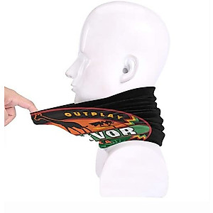 ontefedat Balaclava Headwear Neck Scarf Face Cover Mouth Mask Warmer Ski Mask Neck Gaiter for Outdoors