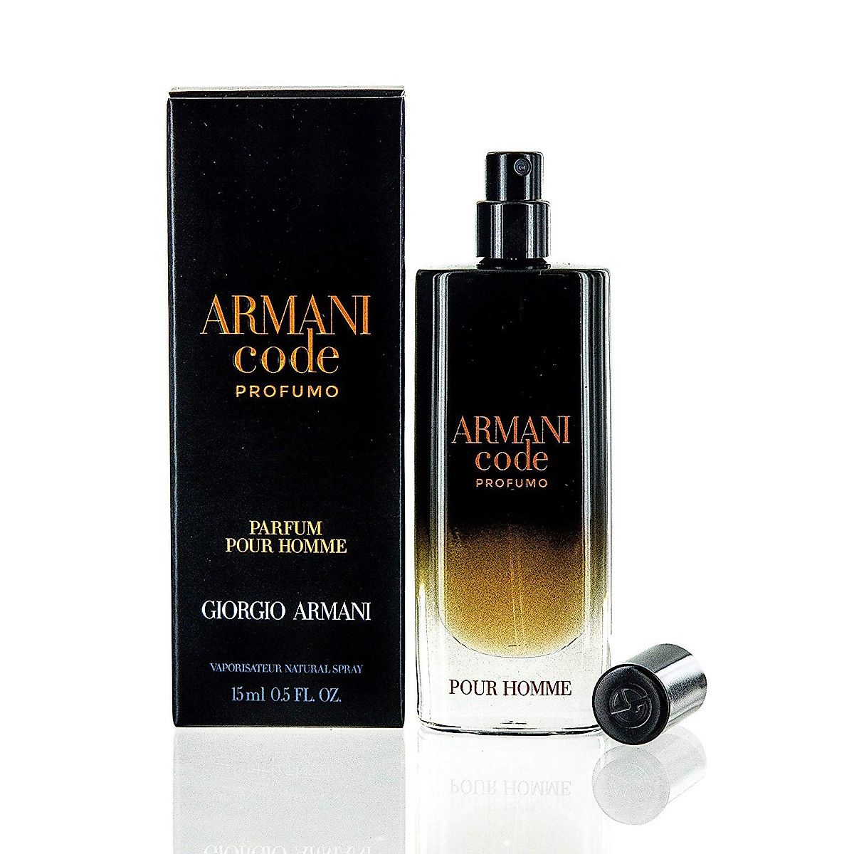 GIORGIO ARMANI Code Profumo Parfum Pour Homme Spray for Men, 0.5 Ounce