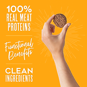 Dogswell Gut Health Slices Functional Dog Treats, Chicken 8 oz. Bag