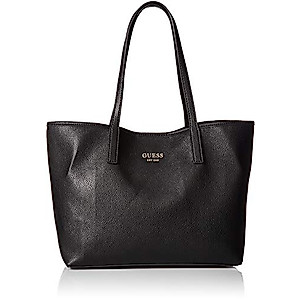 GUESS womens Vikky tote handbags, Black, One Size US