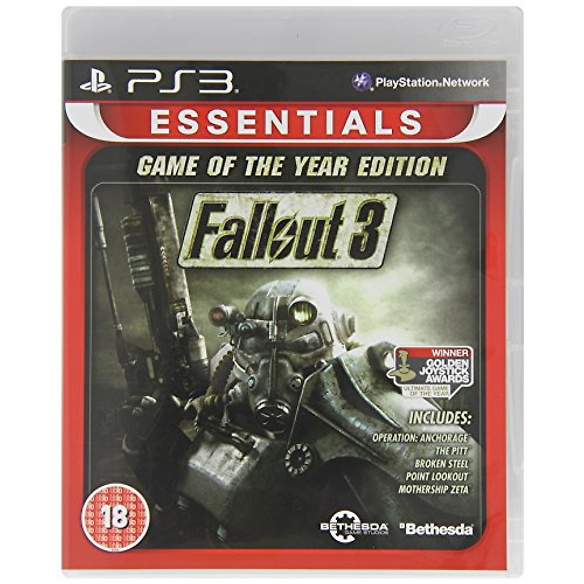 Fallout 3 Game Of The Year Essentials Sony Playstation 3 PS3 Game