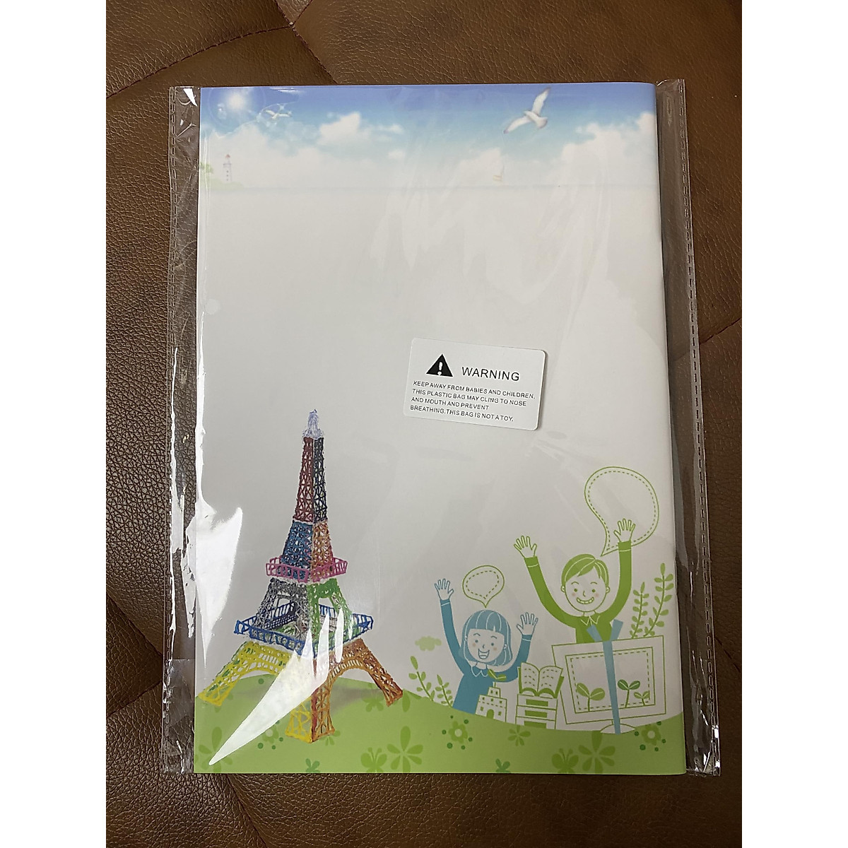 3D Printing Drawing Book, Reusable Colorful 40 Patterns Thick Paper Template with a Clear Plate, Painting Graffiti Template for 3D Pen Kids DIY Gift