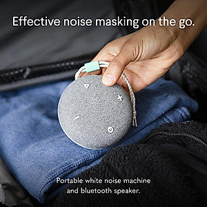 SNOOZ White Noise Sound Machine and SNOOZ Go Ultra Portable Sound Machine - Bundle