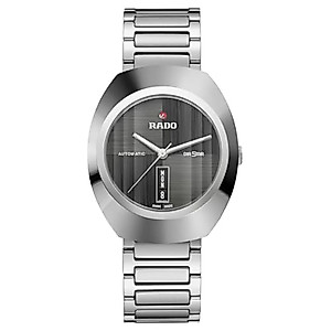 Rado DiaStar Original Grey Dial with Date Display, Ceramos Bezel and Swiss Automatic Movement