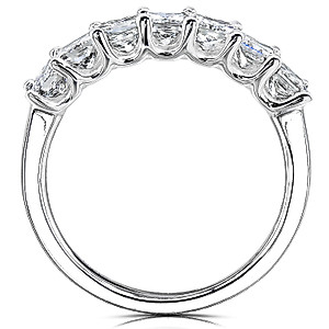 Kobelli Diamond Wedding Band 1 carat (ctw) in 14K Gold, Size 7, White Gold