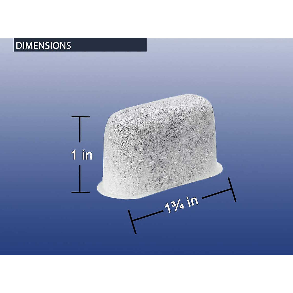 GOLDTONE 12 Pack Water Filters For CUISINART Coffee Maker Activated Charcoal Filter Water Replacement Charcoal Water Filters For CUISINART Coffee Machines Cartridges Replace CUISINART DCC-RWF