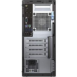Dell OptiPlex 5050 Mini Tower Desktop Computer (with RGB Keyboard), Intel i5-7500 3.8GHz, 16GB DDR4, 512GB SSD, WiFi, Bluetooth, Home/Office PC, Windows 10 Pro 64 Bit English/Spanish/French (Renewed)