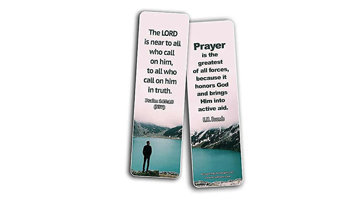 Encouraging Christian Quotes Bookmarks - Inspire & Motivate Your Faith