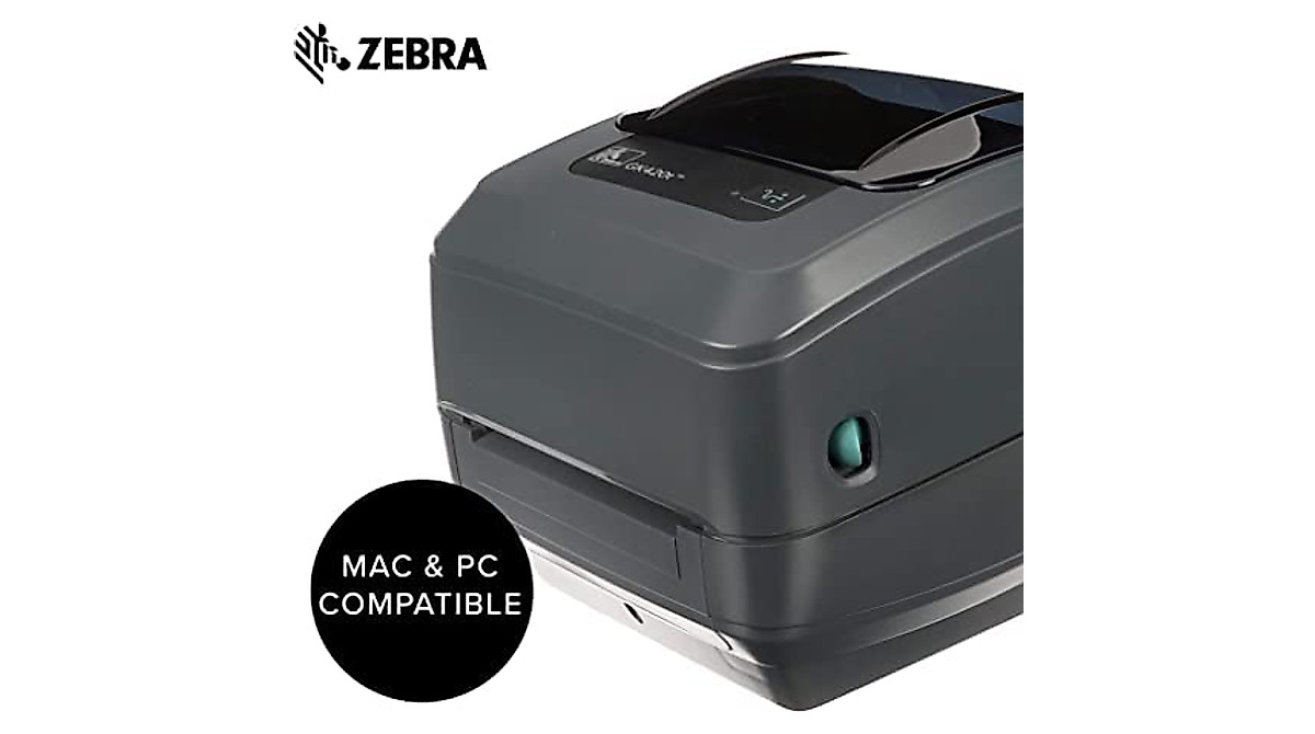 Zebra GK420t Thermal Transfer Desktop Label Printer - Renewed