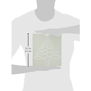 Quilting Creations 896QC Christmas Tree Quilt Stencil, 8-1/4"