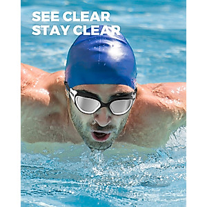 OMID Swim Goggles, P2 Polarized Swimming Goggles for Men Anti-fog Goggles Swimming for Adult Women