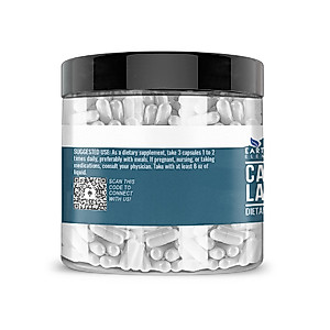 Earthborn Elements Calcium Lactate (200 Capsules) Calcium Supplement