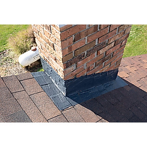 MasonryDefender Chimney Flashing Sealer - Flexible Coating That Protects Chimney Flashings from Water Leaks