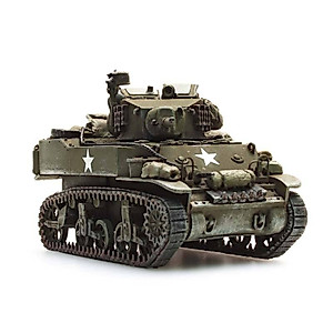 FloZ ARTITEC M5A1 Stuart Light Tank Stowage 1 1/87 Scale Finished Model Tank (387.79-S1)