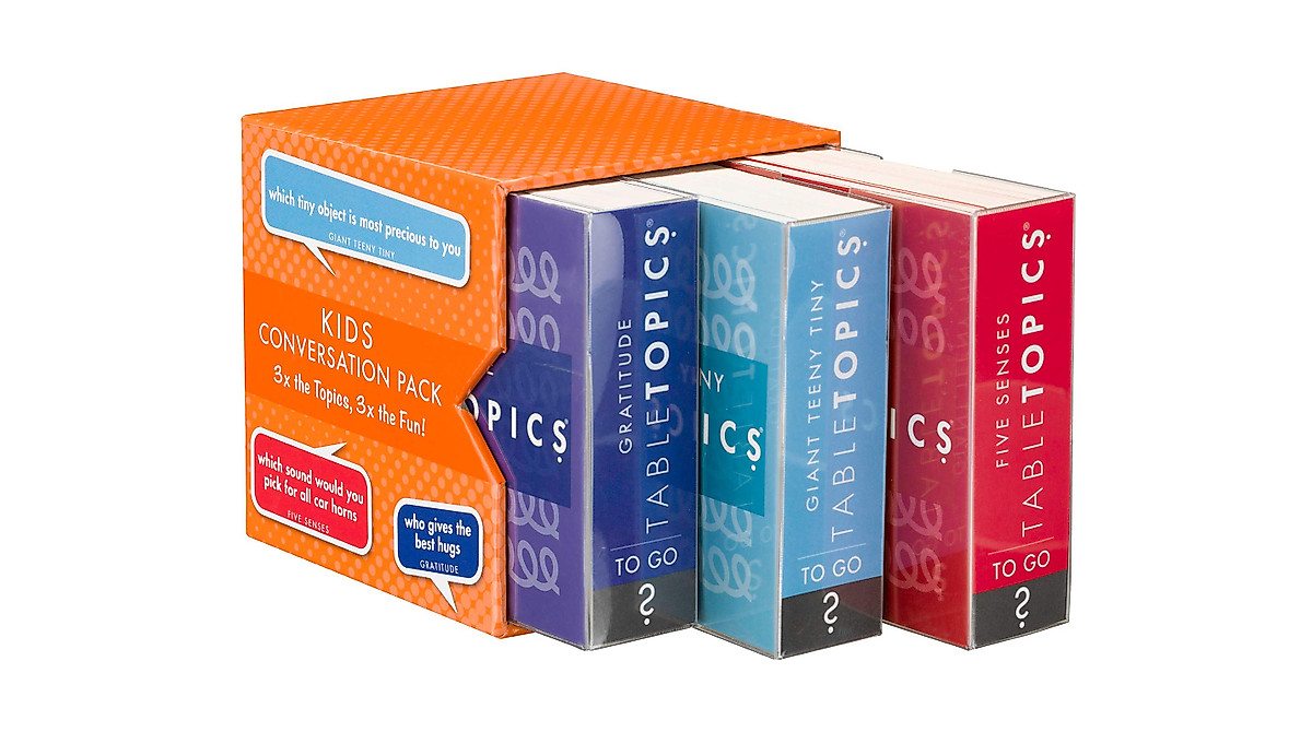 Engaging TableTopics Kids Conversation Pack for Family Fun