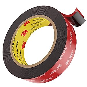EMITEVER Double Sided Tape, Heavy Duty Acrylic Foam Mounting Tape, 23Ft x 0.6In Two Sided Adhesive Tape, 2 Sided Tape for Automotive, Home, Office Decor