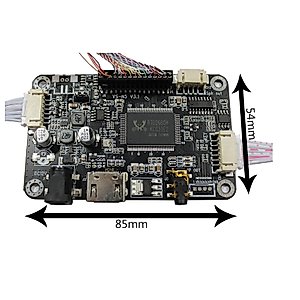 VSDISPLAY HD MI Audio LCD Controller Board VS-N5 V3 Work for 12.3 Inch 1920x720 HSD123KPW1-A30 HSD123KPW2-D10 LVDS Interface LCD Screen