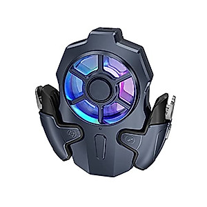 XJJZS Phone Radiator Phone Cooling Fan Gaming Controller Joystick Rapid Cooling Phone Cooler