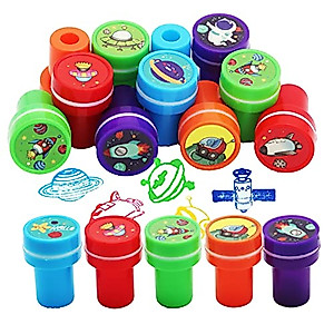 62 Pcs Outer Space Themed Party Favors for Kids, Birthday Gift Party Supplies for Boys Girls, Classroom Prizes, Treasure Box Toys, Pinata Stuffers Goodie Bags Filler, Carnival Prizes