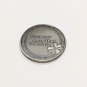 Lucky Love Coin I Love You Commemorative Coin, Commemorative Coin Lucky Love Words Romance Couple Collection Art Gifts Souvenir