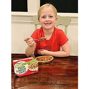 Sprout Organic Baby Food, Toddler Meals, Macaroni Pasta with Vegetarian Tomato Sauce, 5 Oz Bowl (8 Count)