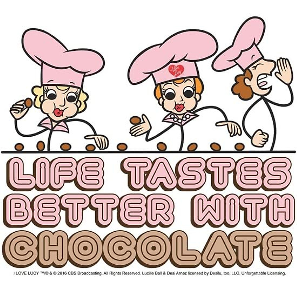 CafePress I Love Lucy: Life Tastes Better With Ch Mug Ceramic Coffee Mug, Tea Cup 11 oz