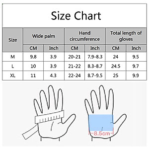 shuanghua Winter Thermal Gloves for Men and Women Full Finger Touchscreen Mountain Biking Riding Gloves for Outdoor Sports Driving Cycling Motor Cycle Anti-Slip Warm Gloves