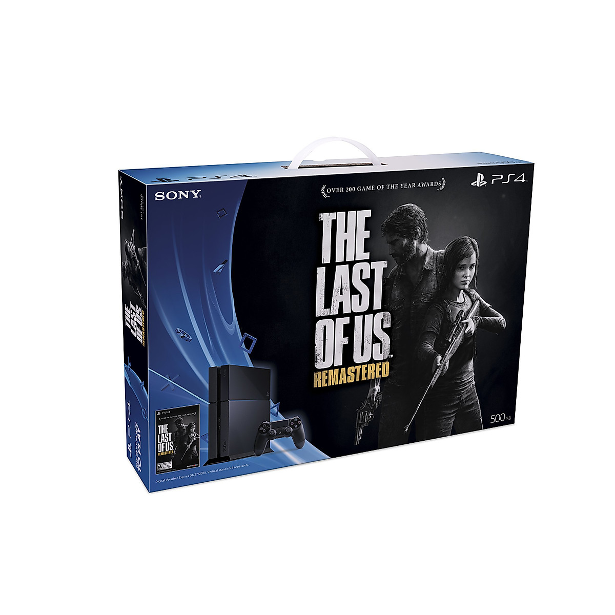 PlayStation 4 1TB Console with The Last of Us Remastered Game Bundle (Renewed)