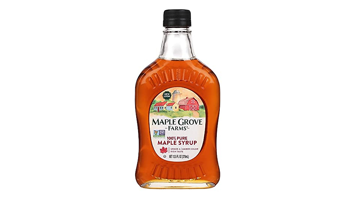 Maple Grove Farms Pure Maple Syrup 12.5 Oz - Sweet & Versatile