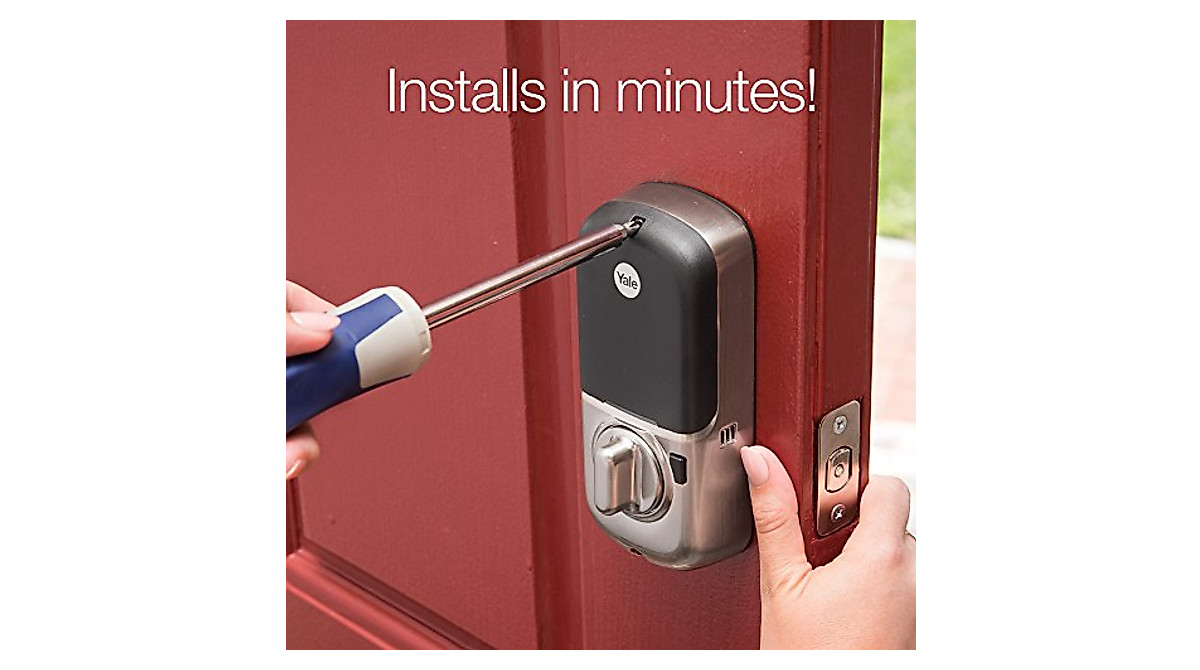 Yale Assure Lock SL - Key-Free Touchscreen Door Lock | Satin Nickel