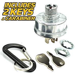 HD Switch Replaces Toro Wheel Horse 12-8140, 128140 Ignition Key Switch