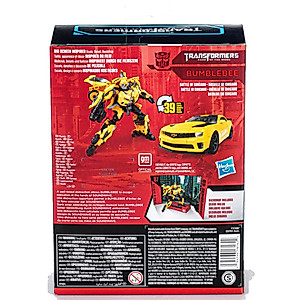 Transformers Toys Studio Series 87 Deluxe Class Dark of The Moon Bumblebee Action Figure - Ages 8 and Up, 4.5-inch, Multicolored