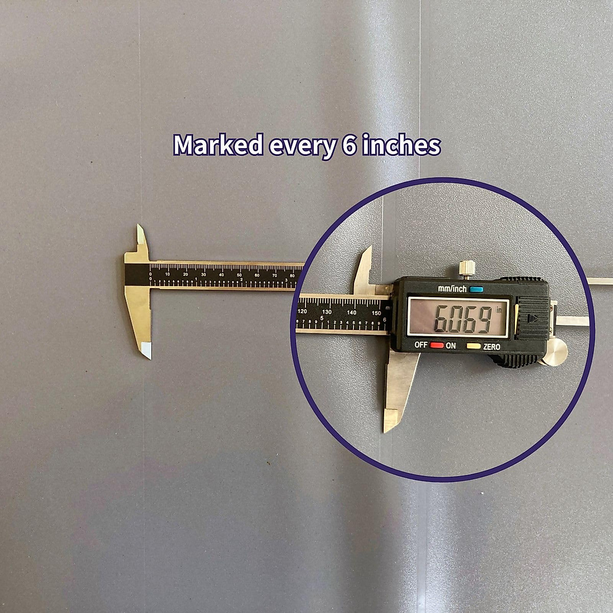 SINGFORM 40 mil Thickness 5' x 6' Shower Pan Liner | PVC Waterproofing Membrane Shower Pan & Base Sheet for Bathroom and Kitchen, Utra Durable, Grey