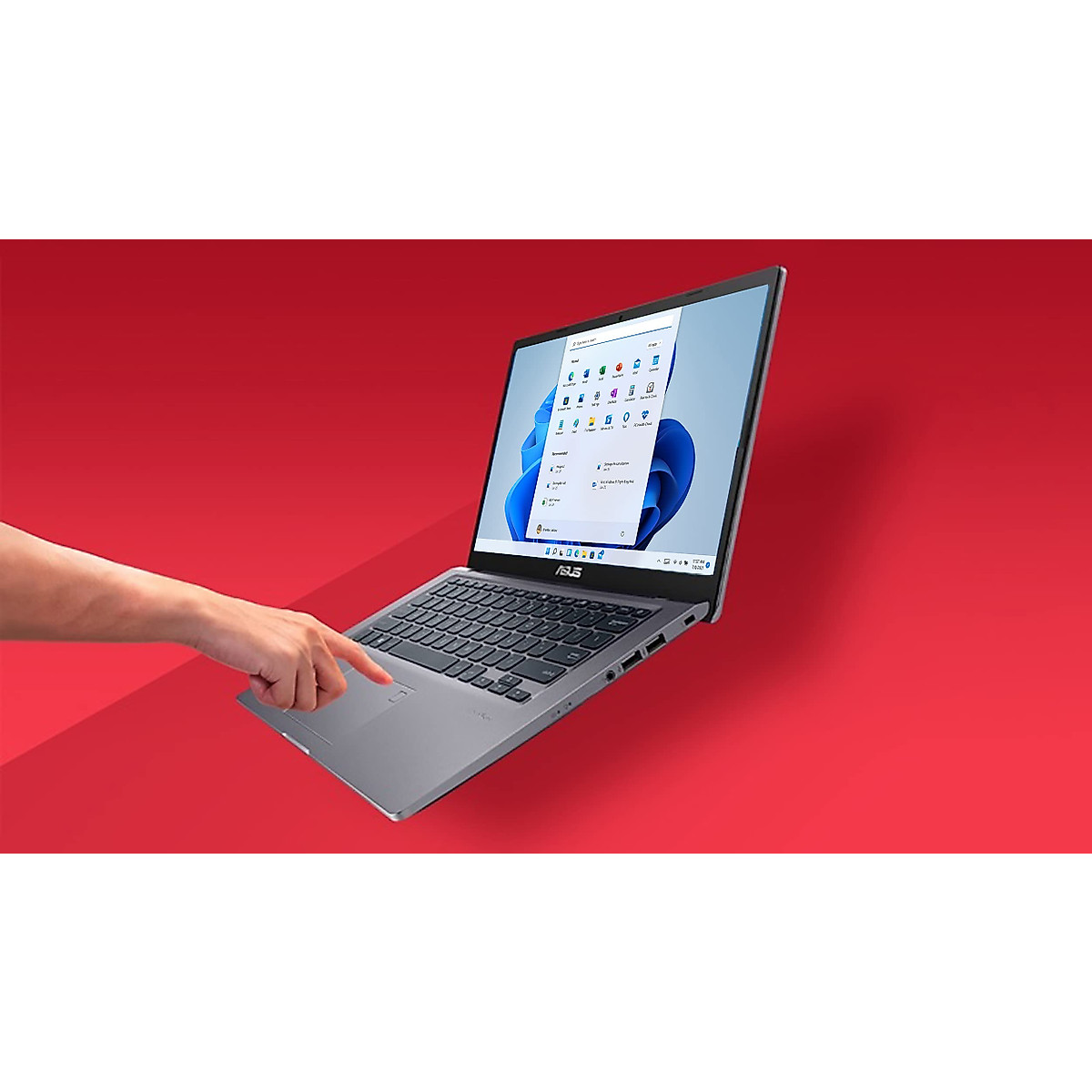 ASUS VivoBook 14" FHD 1080p Laptop, Intel Core i3-1115G4, 20GB RAM, 1TB PCIe SSD, Fingerprint Reader, Backlit Keyboard, HDMI, WiFi, Webcam, Windows 11 Home, Slate Grey