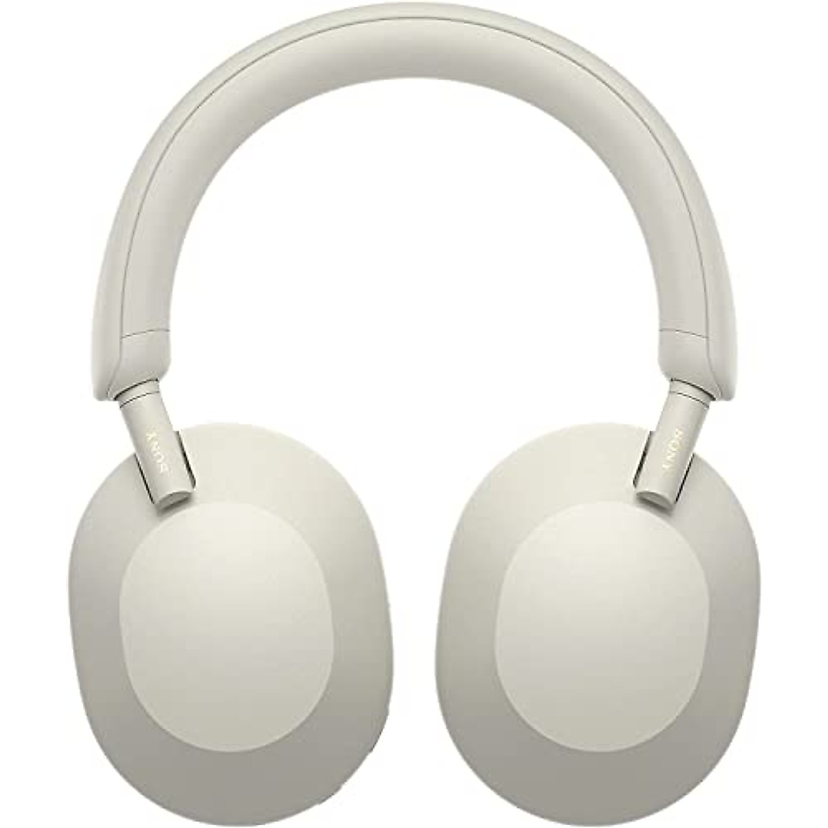 Sony WH-1000XM5 Wireless Industry Leading Noise Canceling Headphones with Auto Noise Canceling Optimizer, Crystal Clear Hands-Free Calling, and Alexa Voice Control, Silver (Renewed)